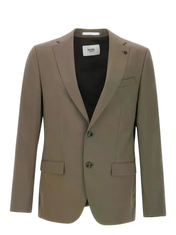 DIGEL Alesso Single-breasted Blazer - Green