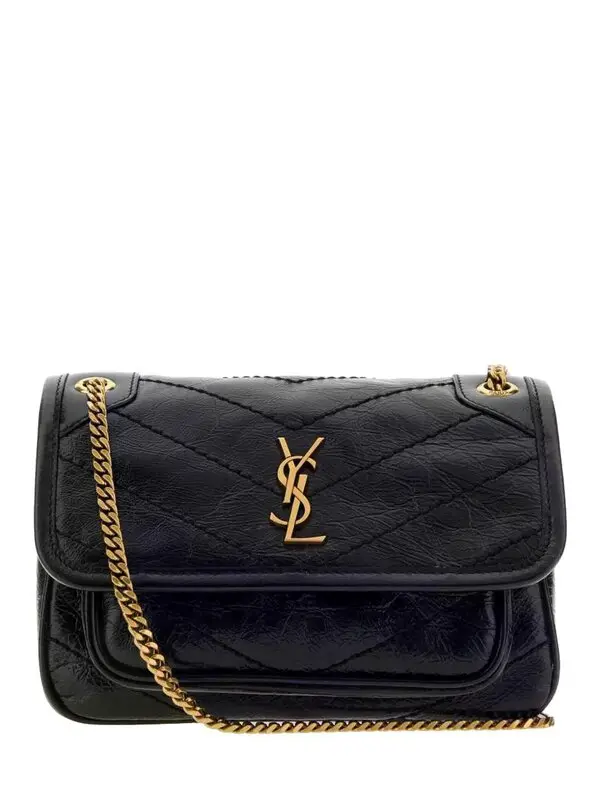Saint Laurent Mini Niki Shoulder Bag - Black