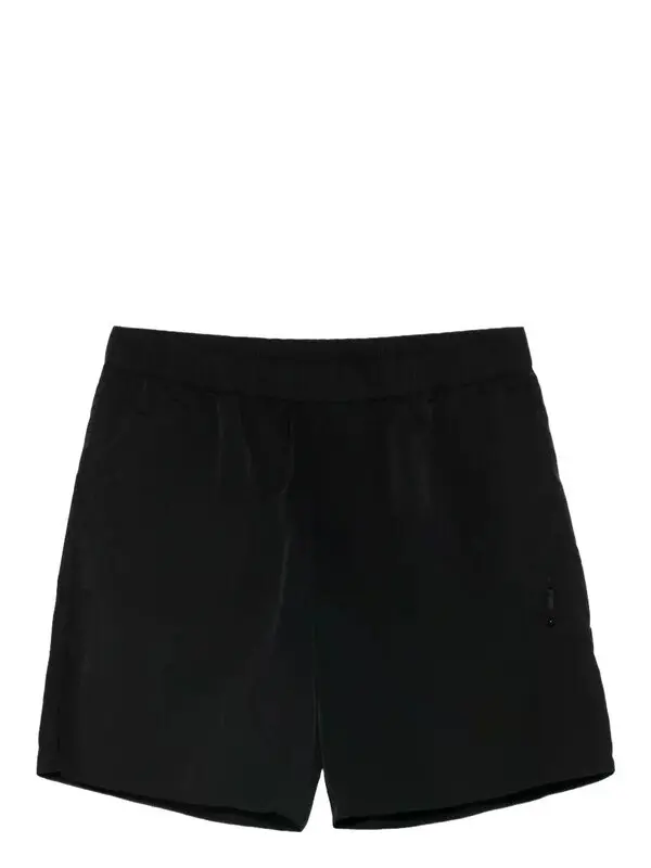 Moncler Logo Swim Shorts - Black