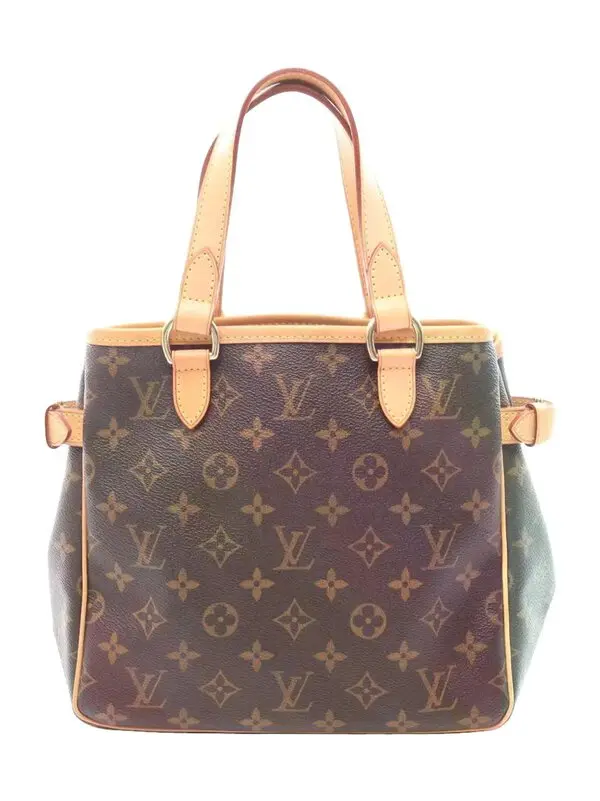 LOUIS VUITTON Monogram Vertical Batignolles Pm Handbag - Brown