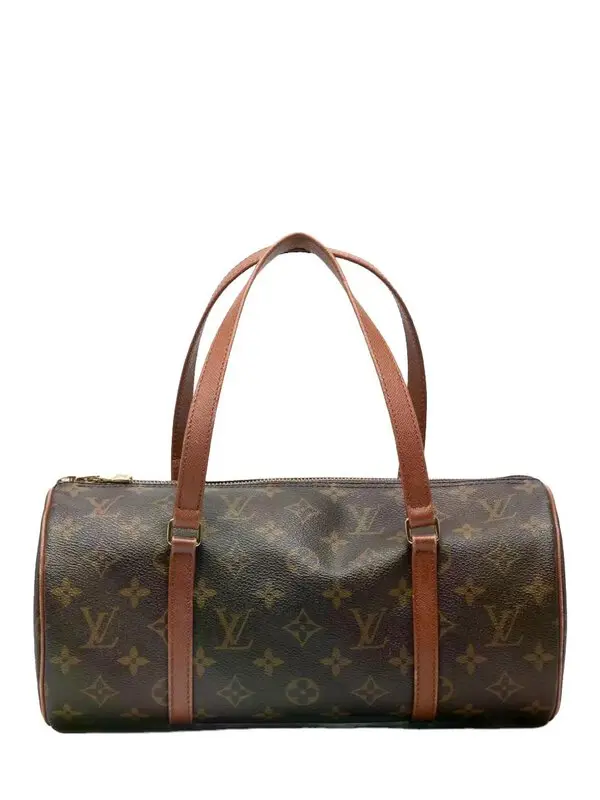 LOUIS VUITTON 1995 Monogram Papillon 30 Handbag - Brown