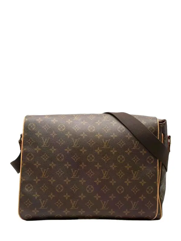 LOUIS VUITTON Monogram Abbesses Crossbody Bag - Brown