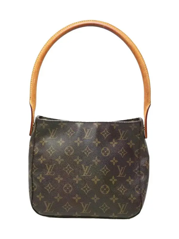 LOUIS VUITTON Monogram Looping Mm Shoulder Bag - Brown