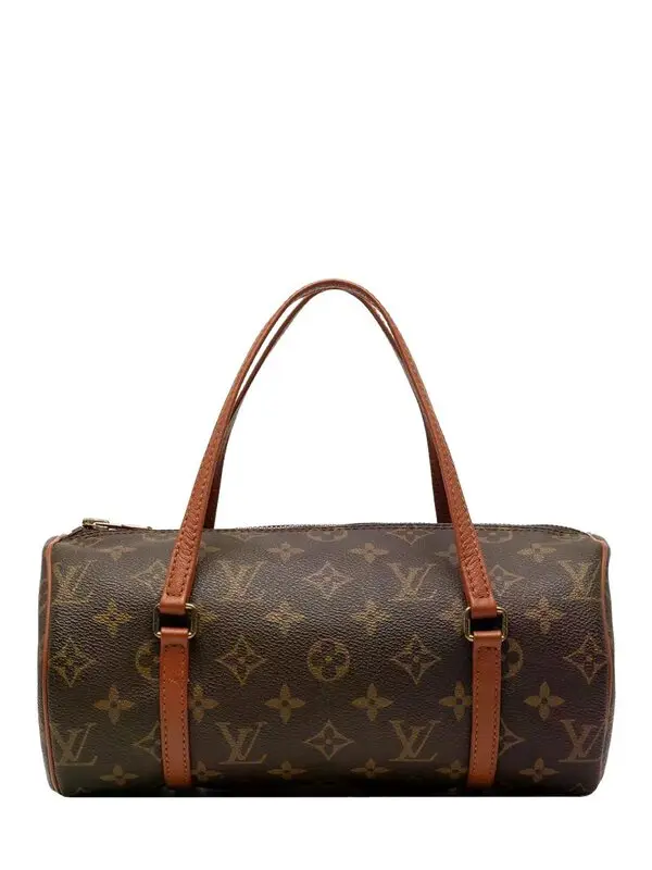 LOUIS VUITTON Monogram Papillon 26 Handbag - Brown