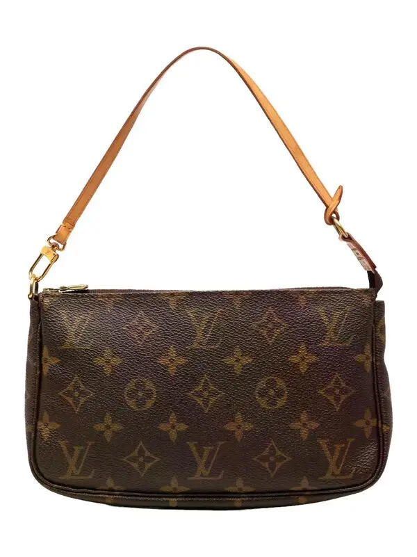 LOUIS VUITTON Monogram Pochette Accessoires Shoulder Bag - Brown
