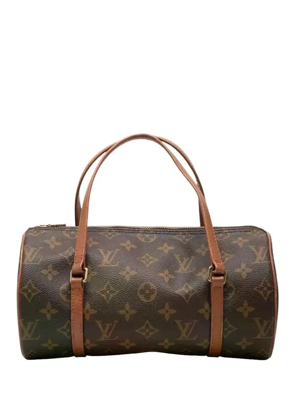 LOUIS VUITTON 1995 Monogram Papillon 26 Handbag - Brown