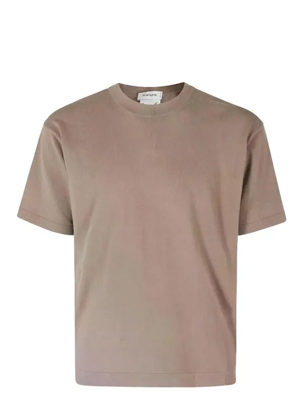 KANGRA Knitted T-shirt - Brown