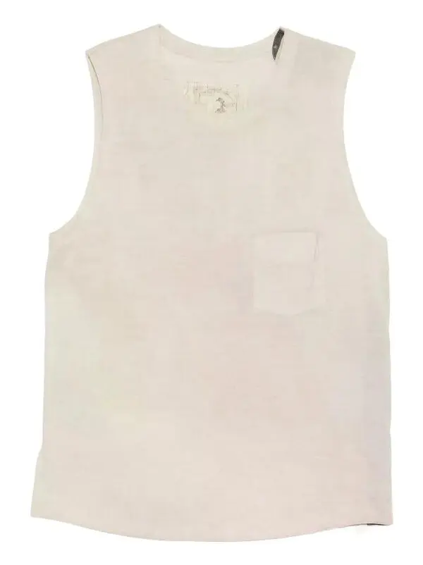 ZIGGY CHEN Chest-pocket Vest - Neutrals