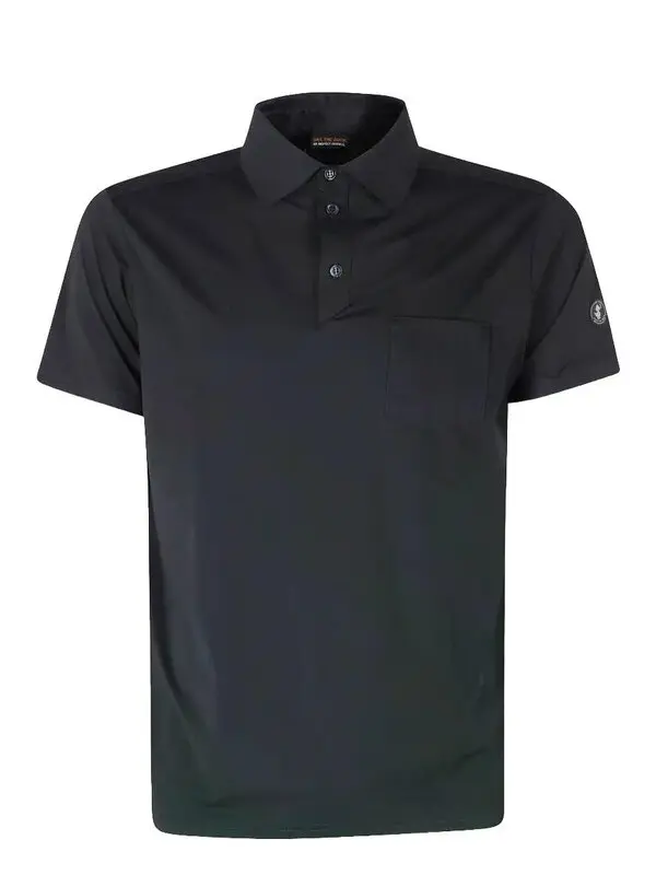 SAVE THE DUCK Lome Short-sleeve Polo Shirt - Blue