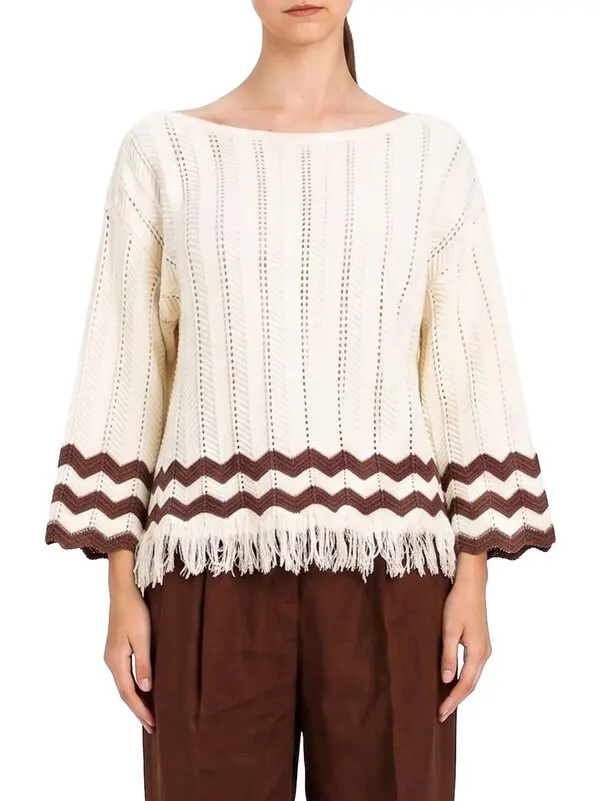 TWINSET Sweater - White