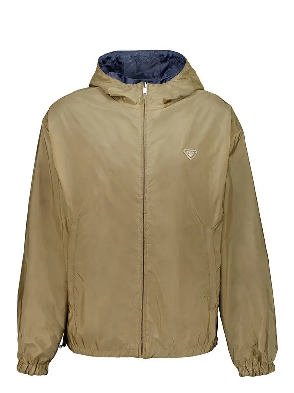 Prada Reversible Re-nylon Jacket - Brown