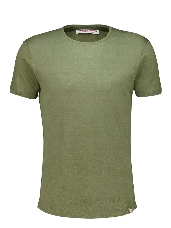 Orlebar Brown Herbal Tailored Linen T-shirt - Green