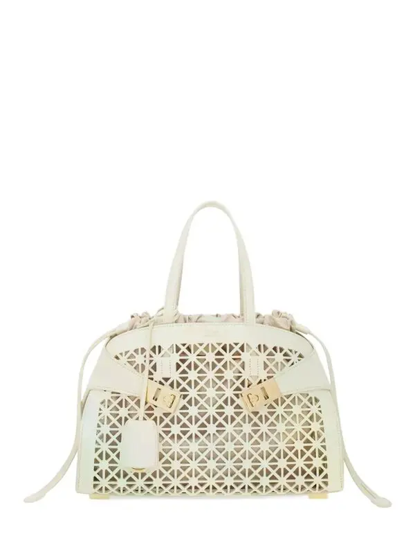 FERRAGAMO Hug Handbag - White