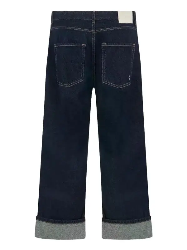 ICON DENIM LOS ANGELES Ross Turn-up Cuff Jeans - Blue