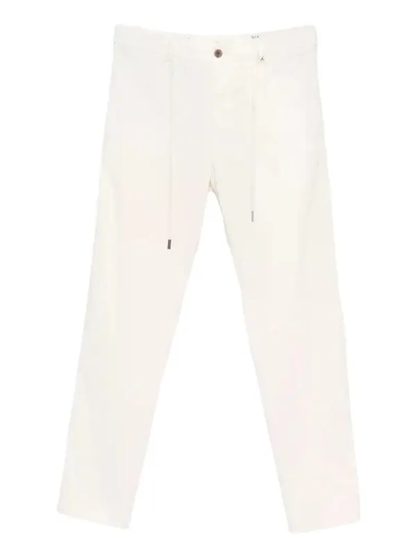 MYTHS Drawstring-waist Trousers - Neutrals