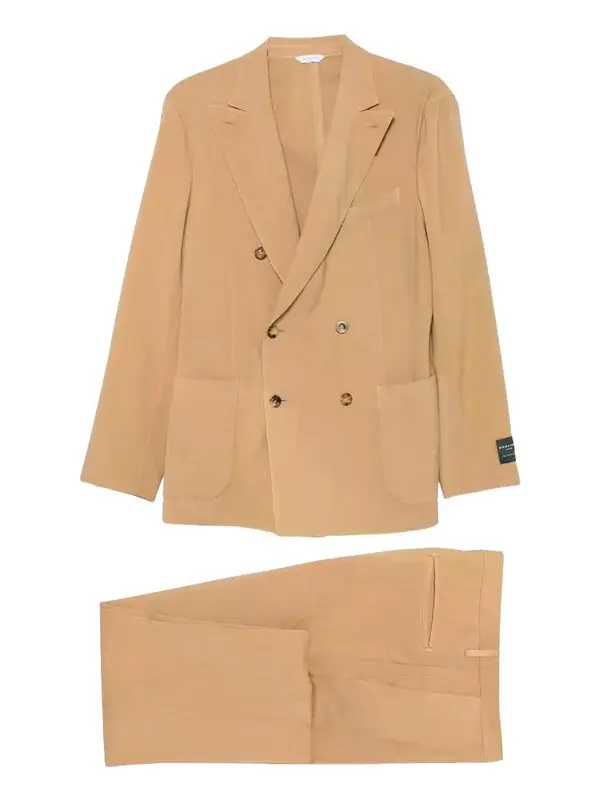 Boglioli Maine Double-breasted Suit - Neutrals