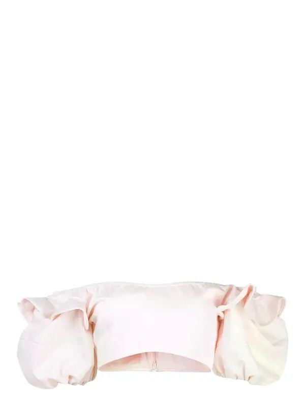 ELLERY Hilaria Cropped Top - Pink