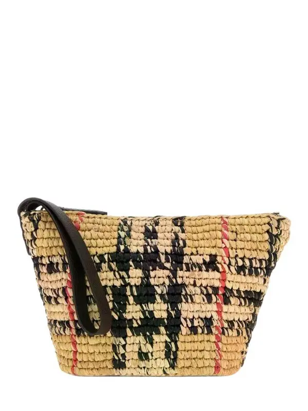Burberry Margate Clutch Bag - Neutrals