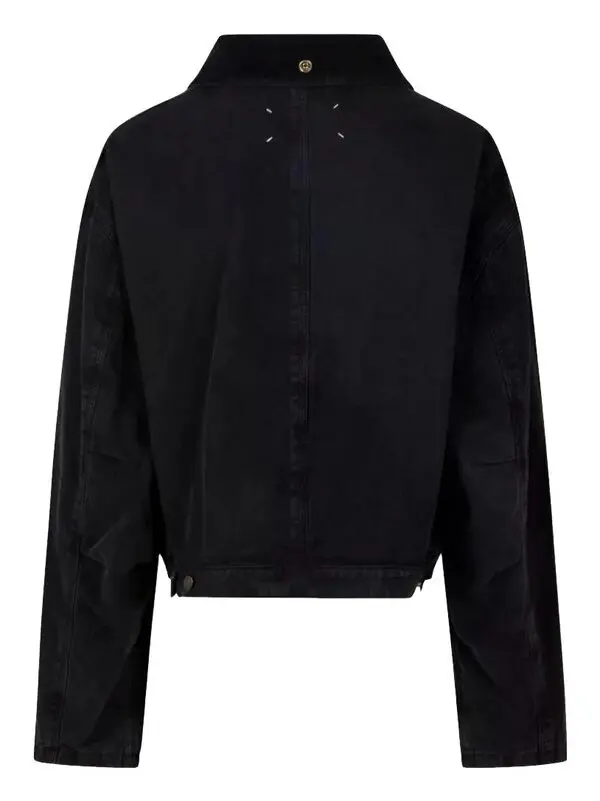 MAISON MARGIELA Four-stitch Denim Jacket - Black