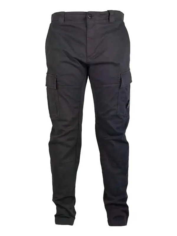 C.P. COMPANY Cargo Pants With Logo Patch - Grey