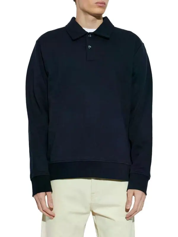 SAMSOE SAMSOE Samarcel Jersey Polo Shirt - Blue