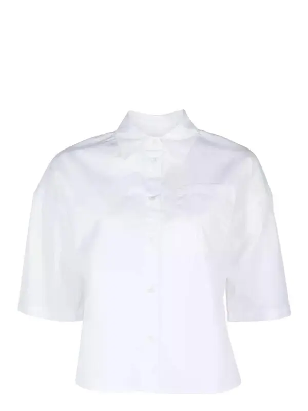 Citizens Of Humanity Frances Cropped Shirt - White