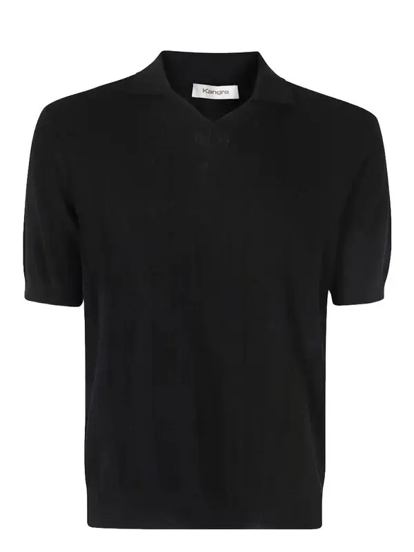 KANGRA Knitted T-shirt - Black