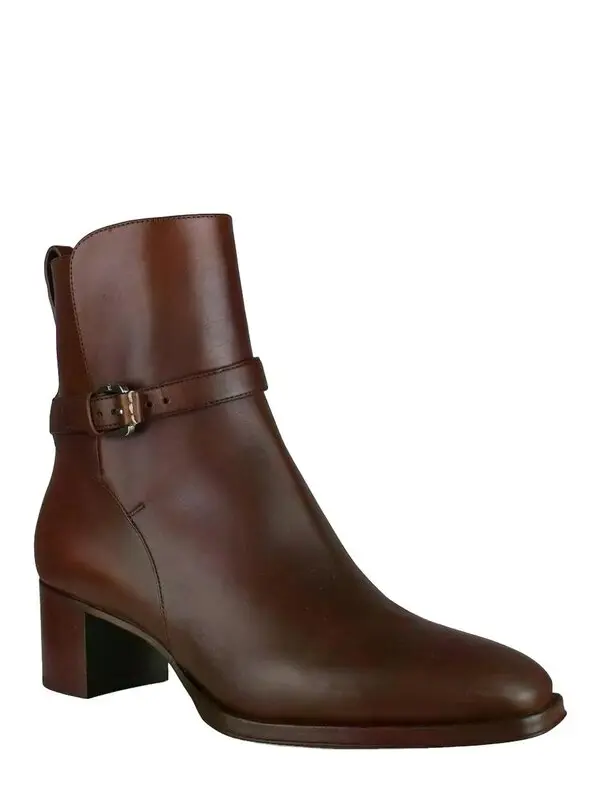 Ralph Lauren Callie Buckle-strap Boots - Brown
