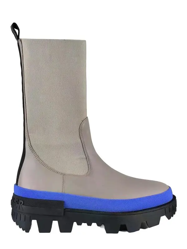 Moncler Almond Point Boots - Neutrals