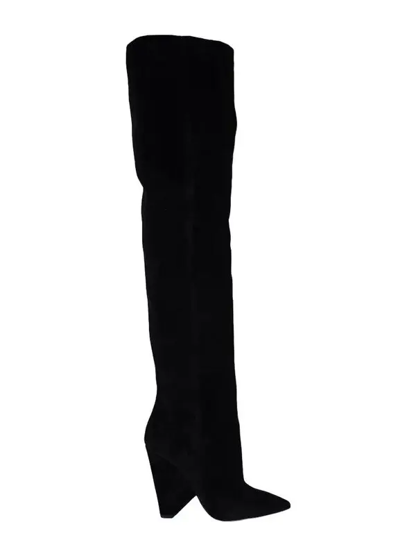 Saint Laurent Niki Over-the-knee Boots - Black