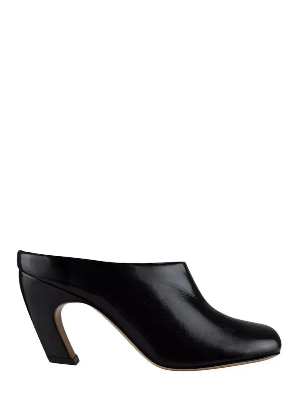 Le Monde Beryl Mica Mules - Black