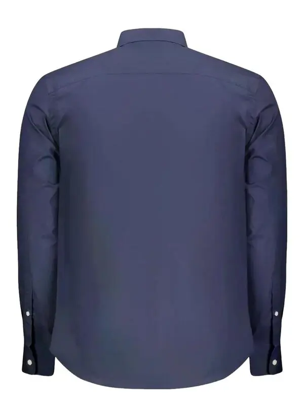 NORTH SAILS Logo-embroidered Long-sleeve Shirt - Blue