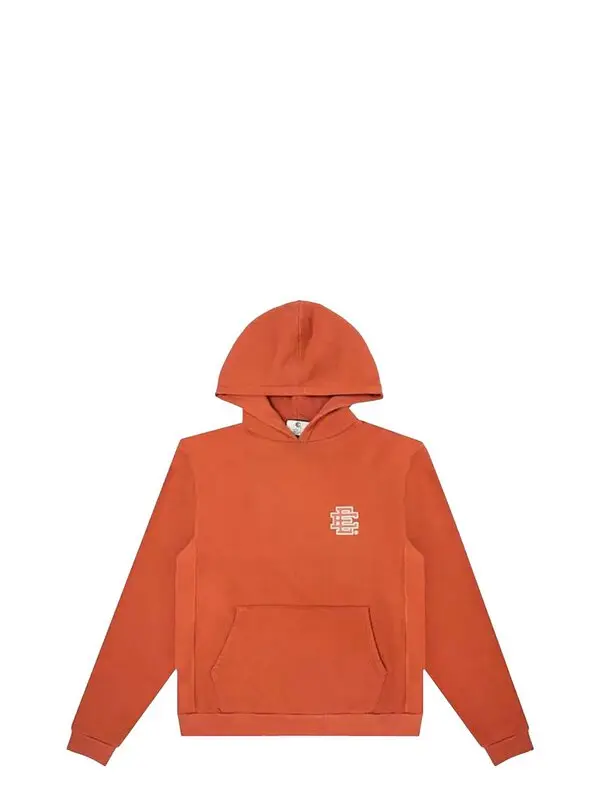 ERIC EMANUEL Logo Detail Hoodie - Orange