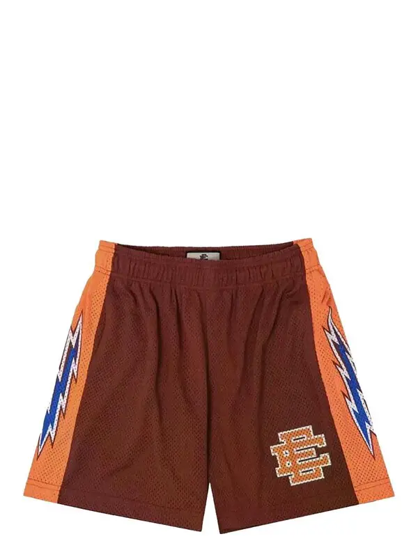 ERIC EMANUEL Basic Mesh Shorts - Red