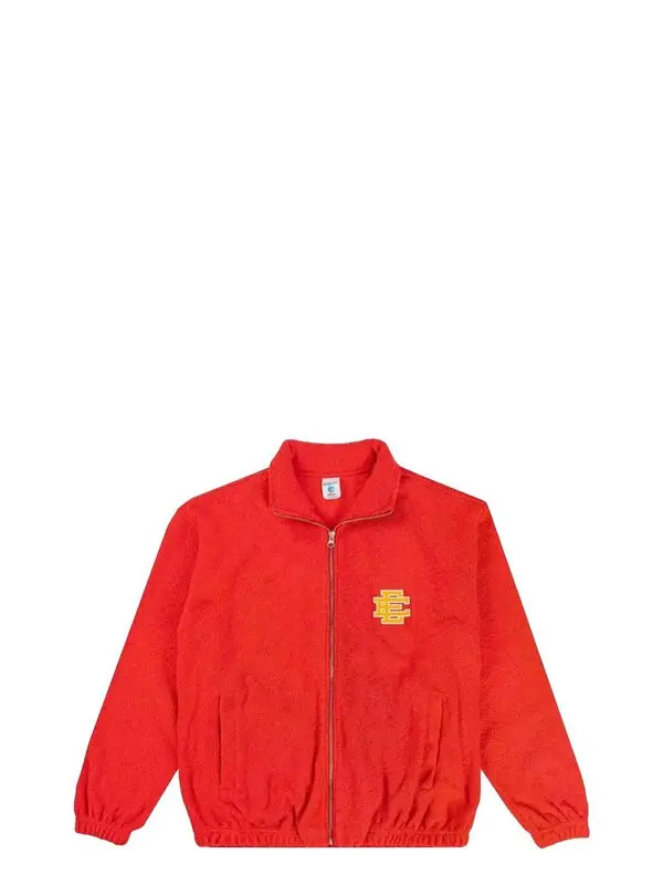 ERIC EMANUEL Zip-up Textured Jacket - Red