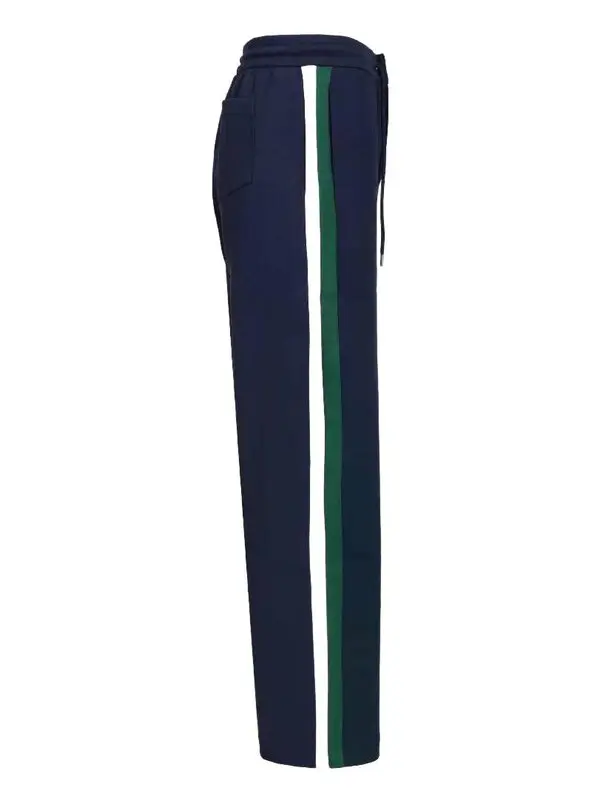 Polo Ralph Lauren Side-stripe Drawstring-waist Track Pants - Blue