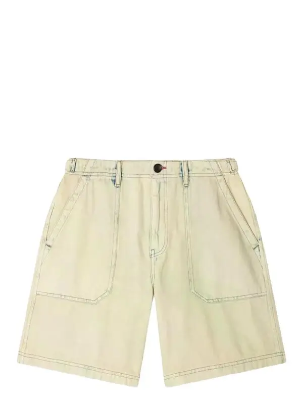 Paul Smith Patch-pocket Cotton Shorts - Neutrals