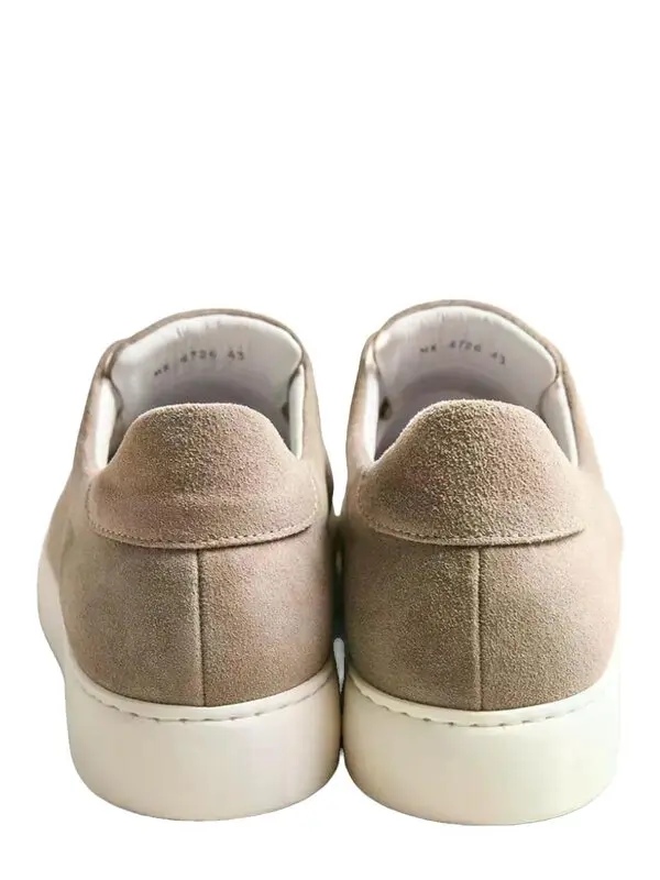 POCHE PARIS Suede Slip-on Sneakers - Neutrals