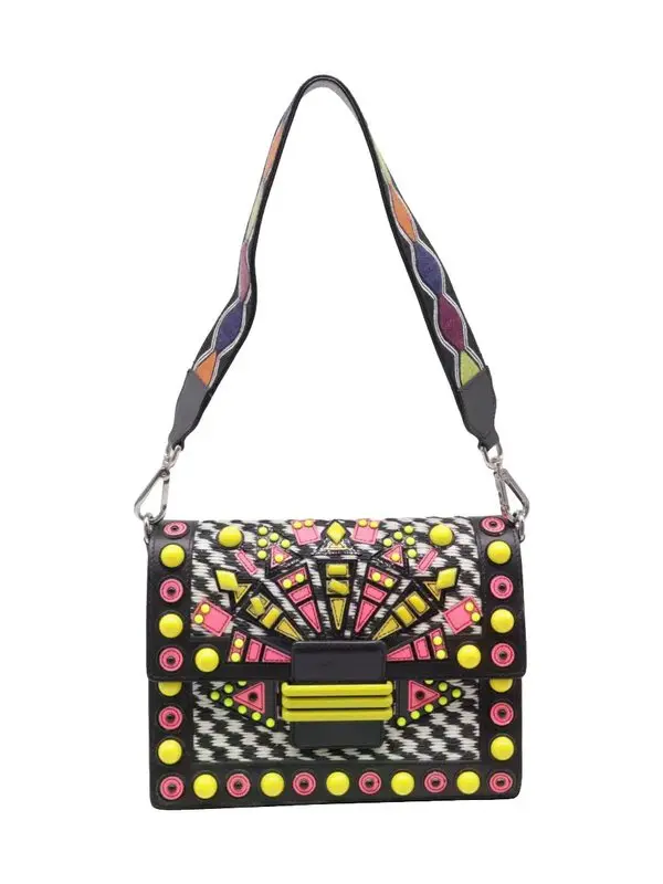 Etro Embellished Shoulder Bag - Black