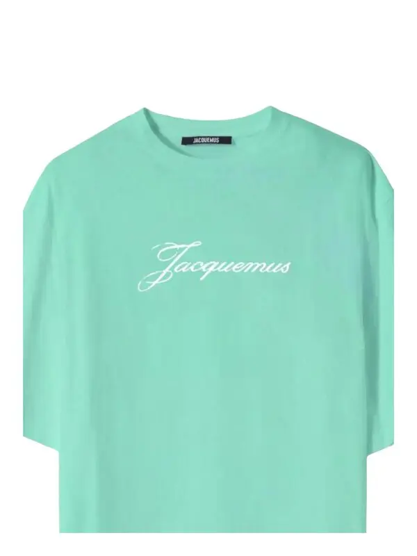 Jacquemus Logo-print T-shirt - Green