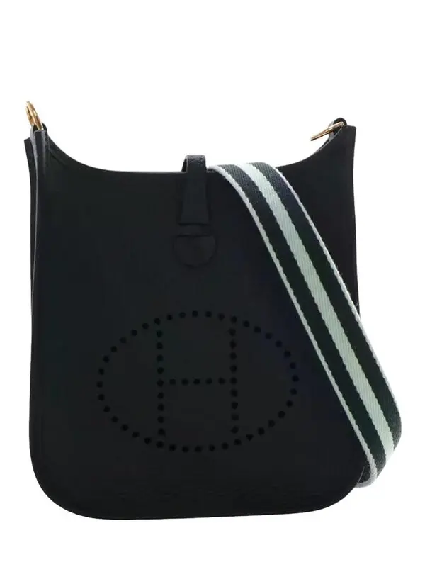 Hermès Clemence Evelyne 16 Amazone Crossbody Bag - Green