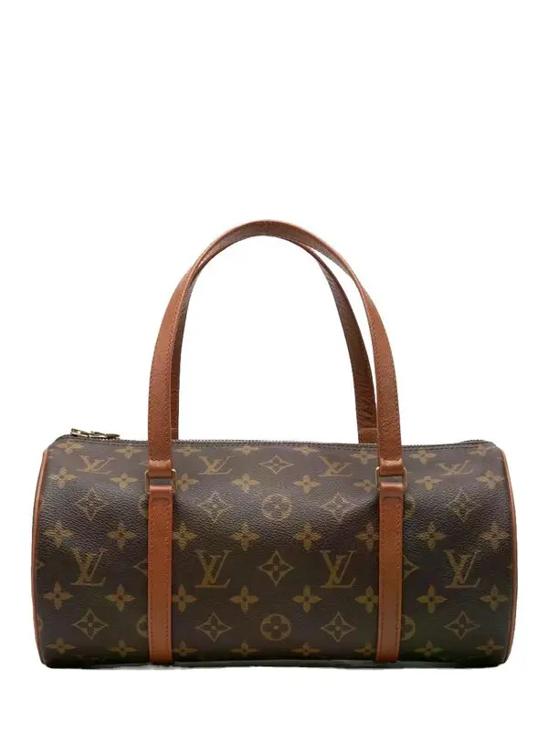 LOUIS VUITTON Monogram Papillon 30 Handbag - Brown