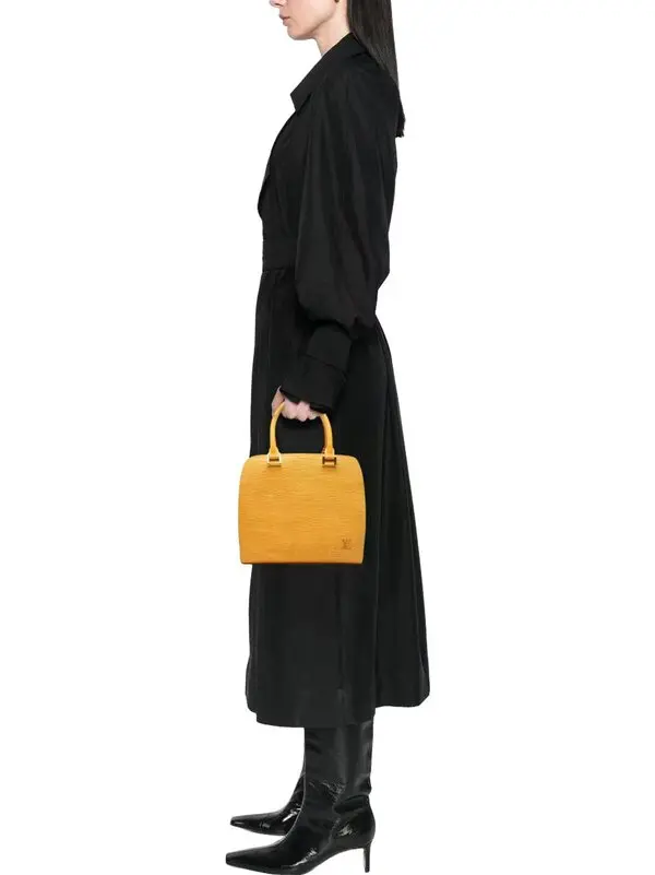 LOUIS VUITTON Epi Pont Neuf Handbag - Yellow