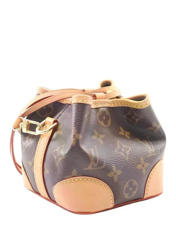LOUIS VUITTON Monogram Noé Bucket Bag - Brown