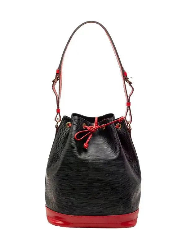 LOUIS VUITTON 1994 Epi Bicolor Noe Gm Bucket Bag - Black