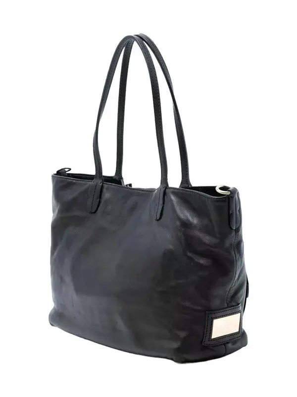 Valentino Garavani Small Nappa Petale Tote Satchel - Black
