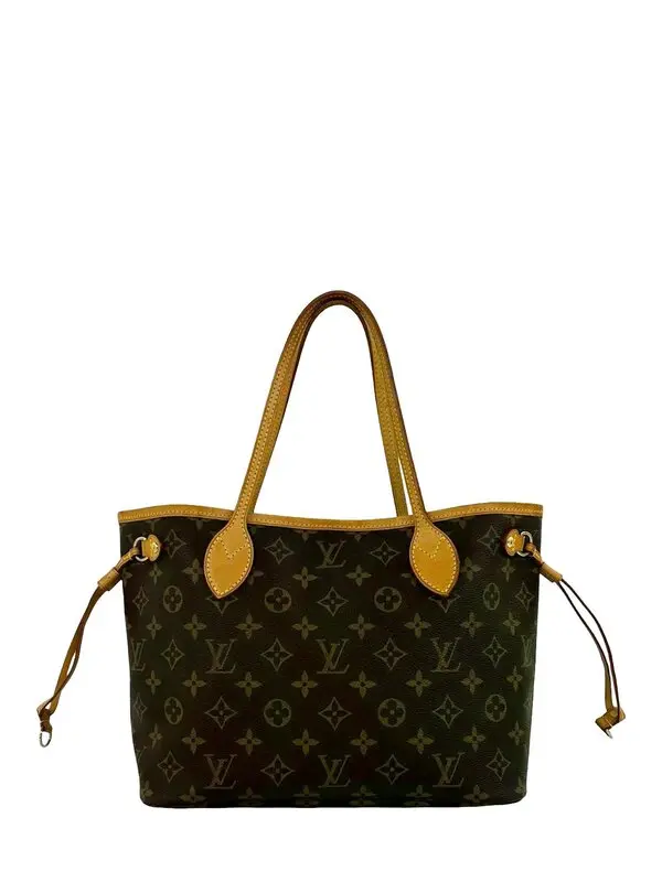 LOUIS VUITTON Monogram Neverfull Mm Tote Bag - Brown