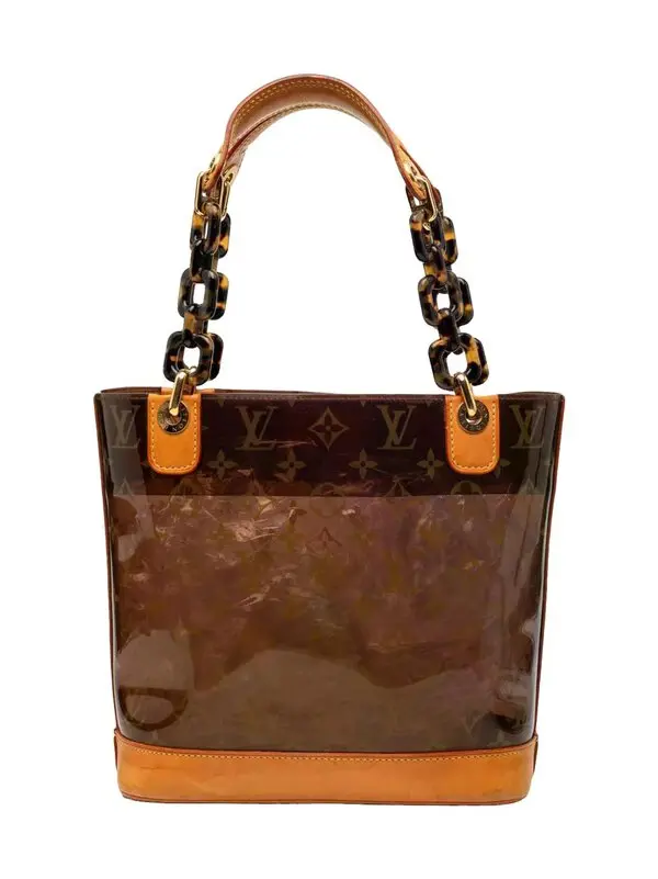 LOUIS VUITTON Monogram Cabas Sac Ambre Pm Tote Bag - Brown