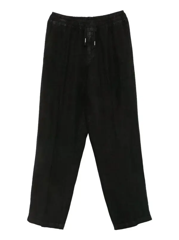 COSTUMEIN Drawstring Waist Trousers - Black