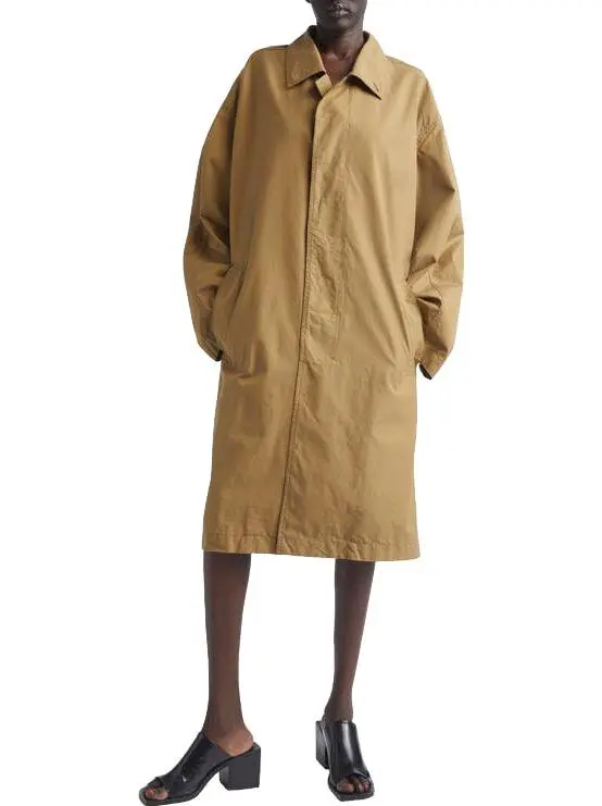 LEMAIRE Water Repellent Car Coat - Khaki